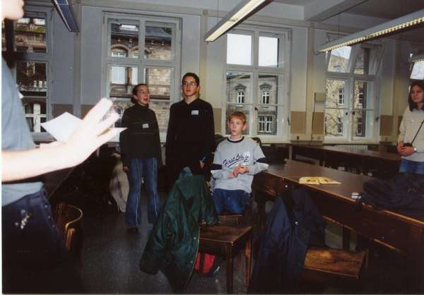 Fotos vom Treffen des Mathematischen Korrespondenzzirkels Göttingen 2002